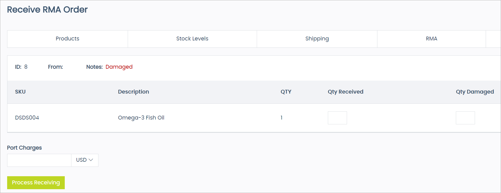 Receiving the Return – Help Center