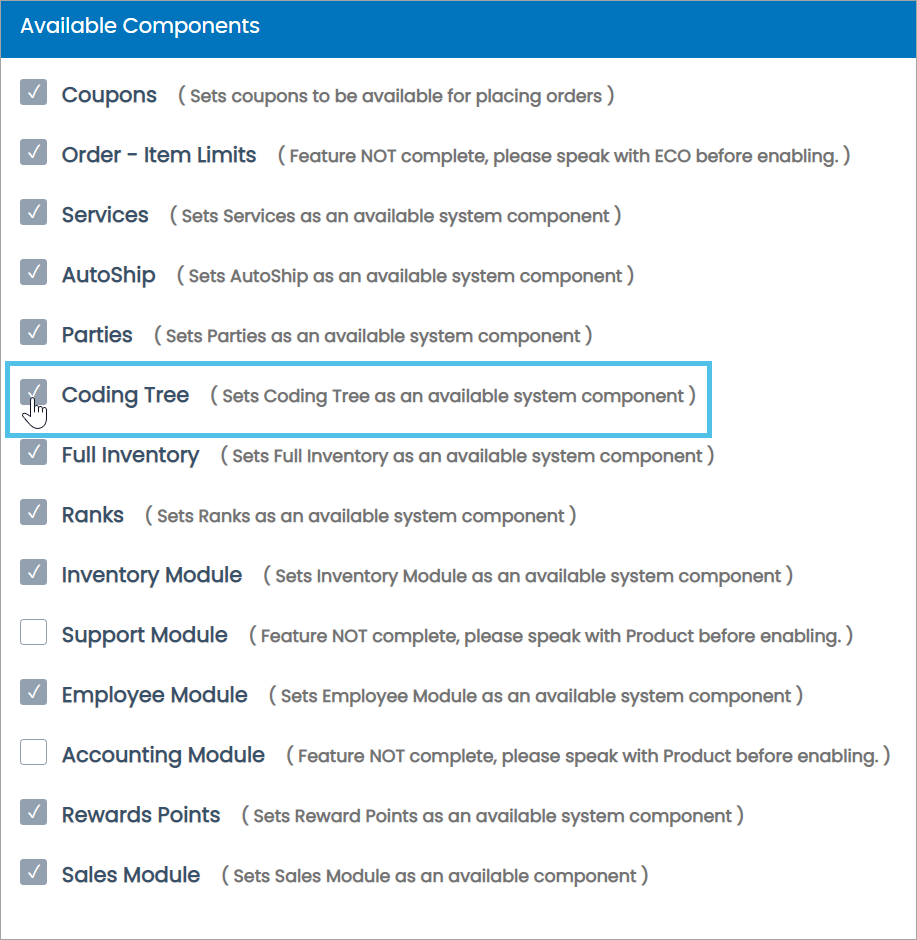 Setting up the Coding Tree – Help Center