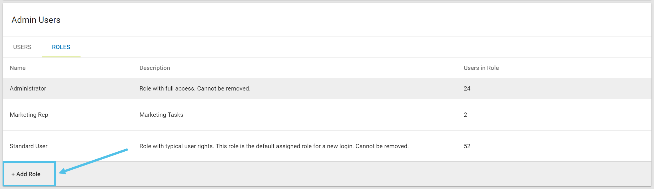 Managing Admin Users and Roles – Help Center