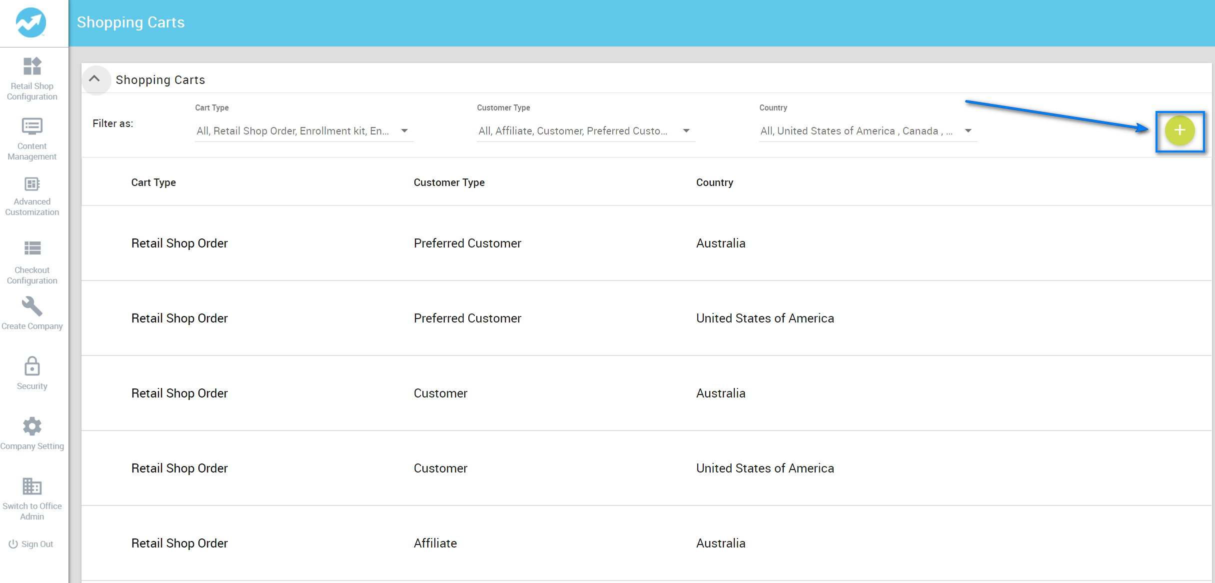 Configuring New Market Shopping Carts – Help Center