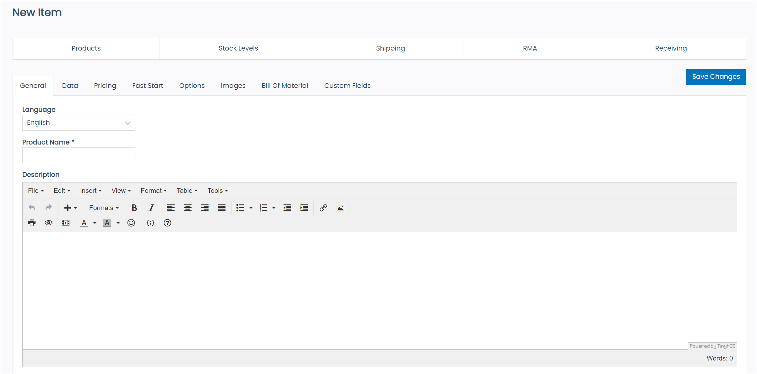 Adding an Inventory Item – Help Center