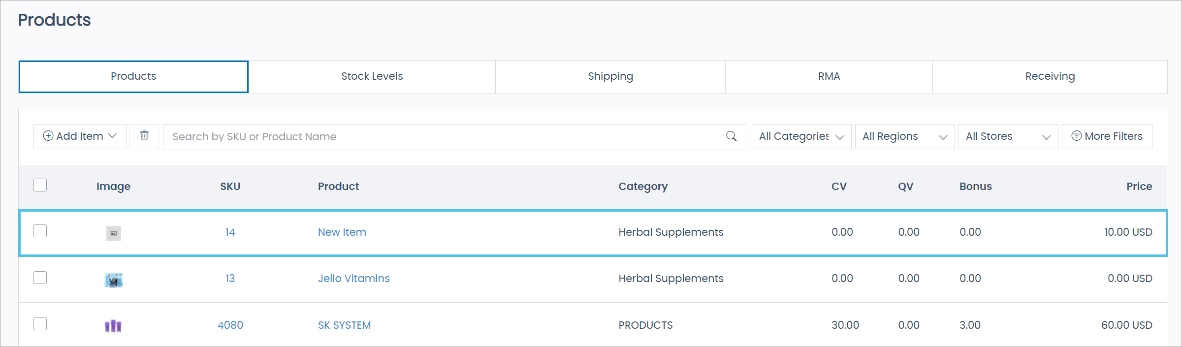 Adding an Inventory Item – Help Center