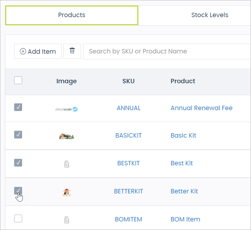Deleting an Inventory Item – Help Center