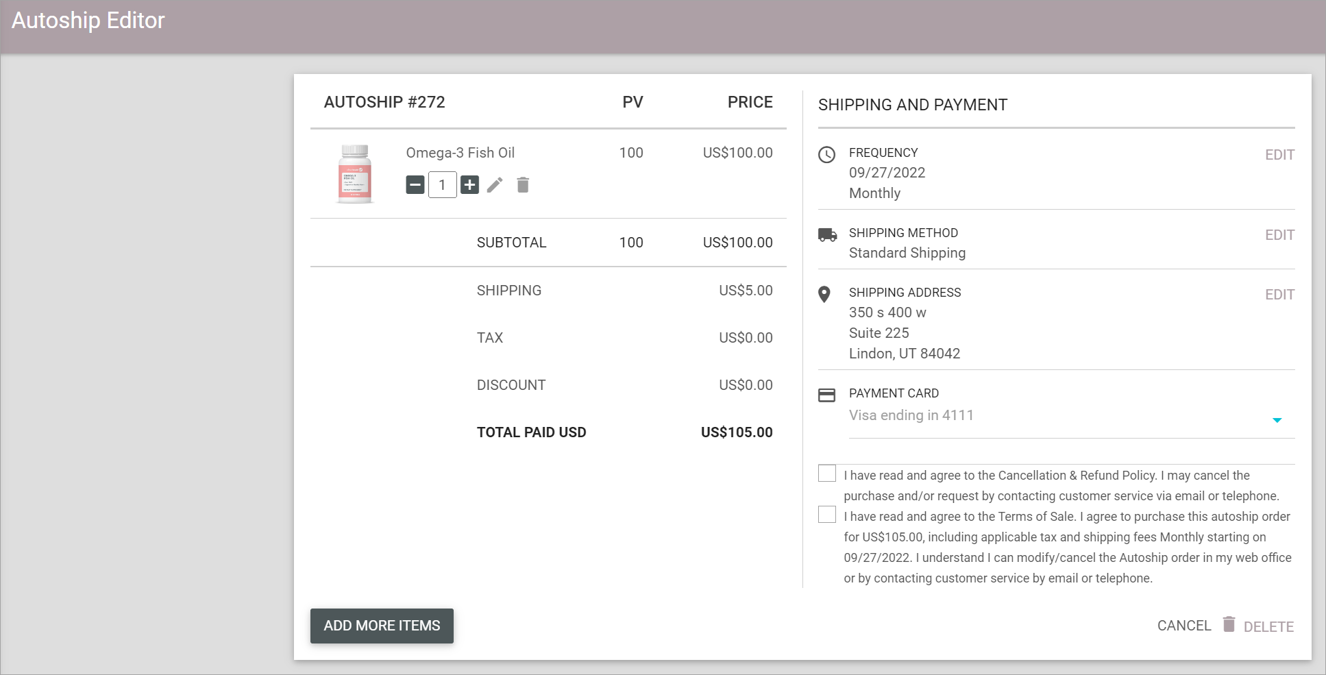 Pausing an Associate's AutoShip for a Month – Help Center