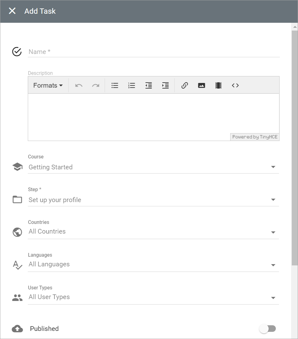 Creating Web Office Training Courses – Help Center